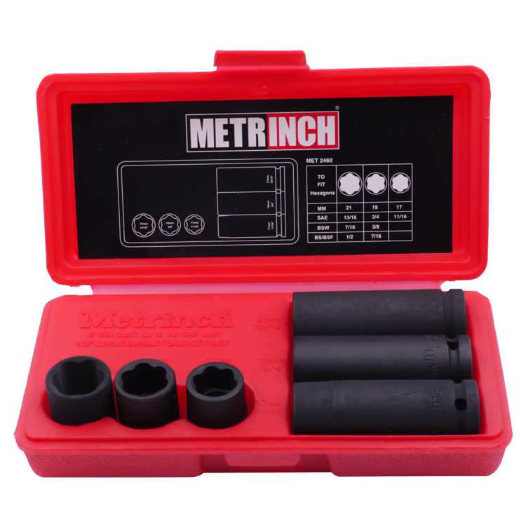 1/2" Drive Standard Impact – Tagged "Socket Sets" – Metrinch.TV